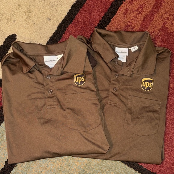 WearGuard | Shirts | Bundle Of 2 United Parcel Service Uniform Polos ...